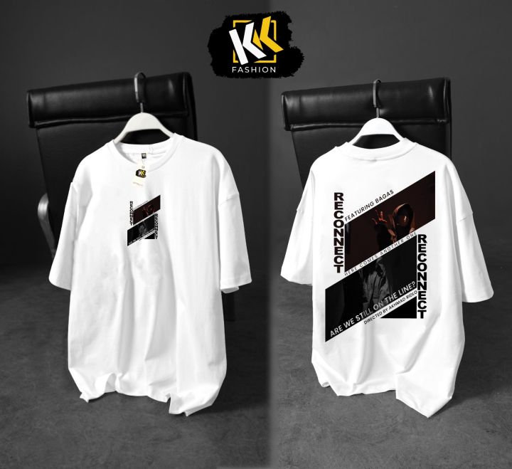 KK FASHION DROP SHOULDER TSHIRT DTF PRINT SUMMER JERSEY | Daraz.pk