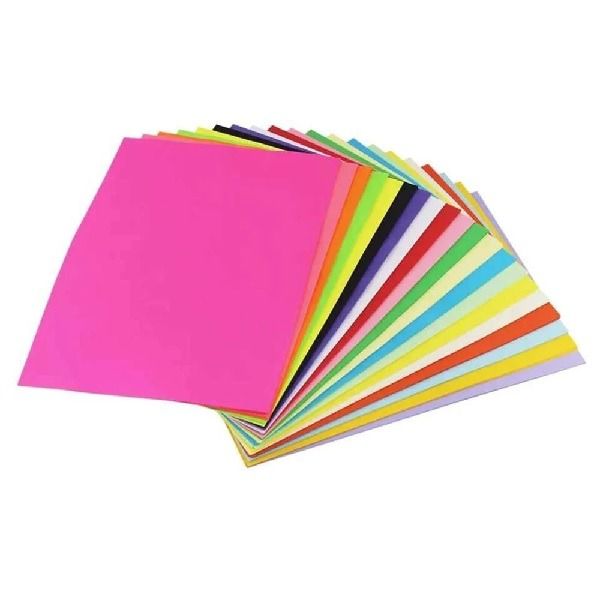 Computer Color Paper - A4 Size Sheets - Multicolor - 8 To 10 Colours ...
