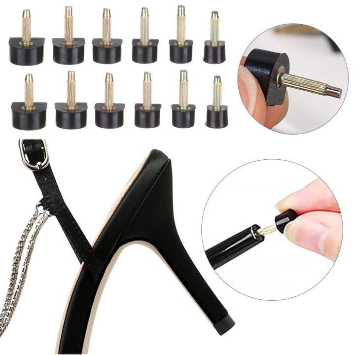 10pcs Women Heel Stoppers Protect Shoe Repair High Heel Tips Taps ...