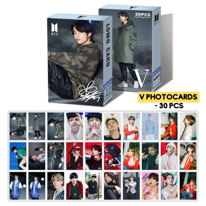 BTS every member photocards sets of 30 random photo cards and lomocards ...