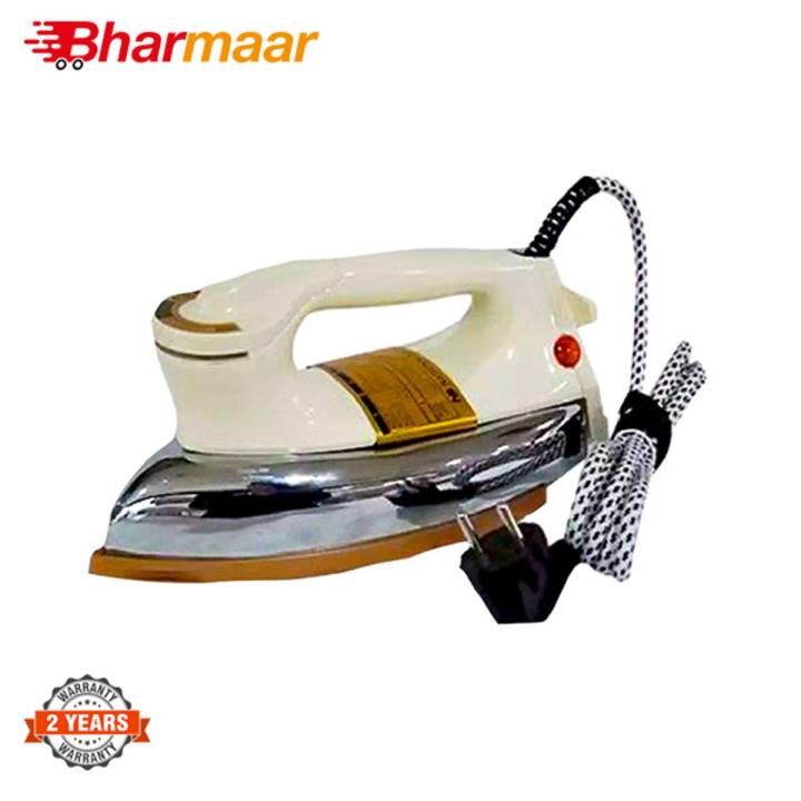 Iron Dry Heavy weight Premium Quality 6LBS 1000 Watts Dry Iron | Daraz.pk