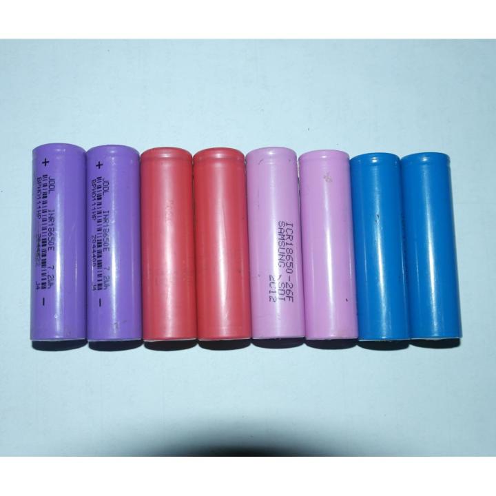 8Pcs High Quality , 18650 3.7v to 4.2v Cells Battery Rechargeable ...