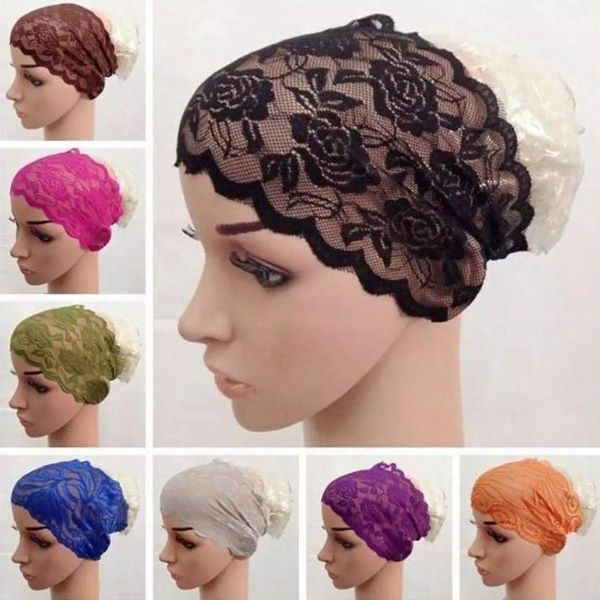 Muslim Women Tube Net Inner Cap for Hijab - Standard Size, Breathable ...