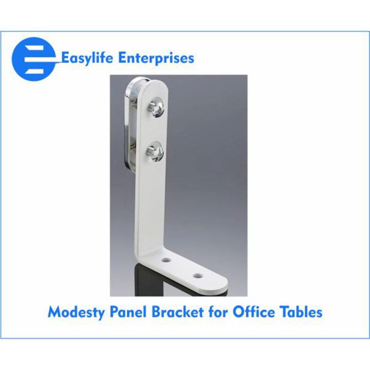 Zinc alloy baffle panel bracket decoration L-shaped desktop screen ...