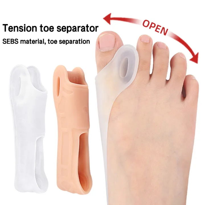 1PCS Silicone Gel Thumb Corrector Bunion Foot Toe Hallux Valgus ...