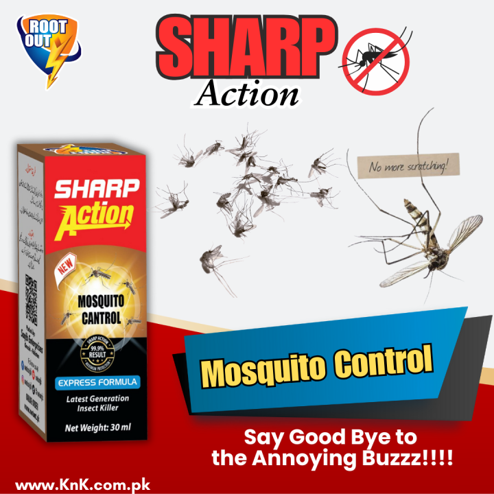 Sharp Action - mosquito Killer Spray for Dengue, Malaria & Chikunguniya ...