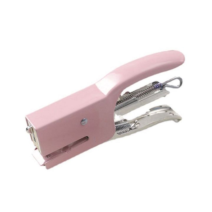 Student Effortless Stationery Paper Binding Hand Pliers Paper Staplers ...