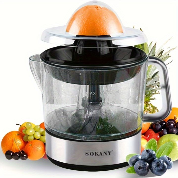 SOKANY Brand Electric Citrus Juicer, 700ml, 45W, Stainless steel ...