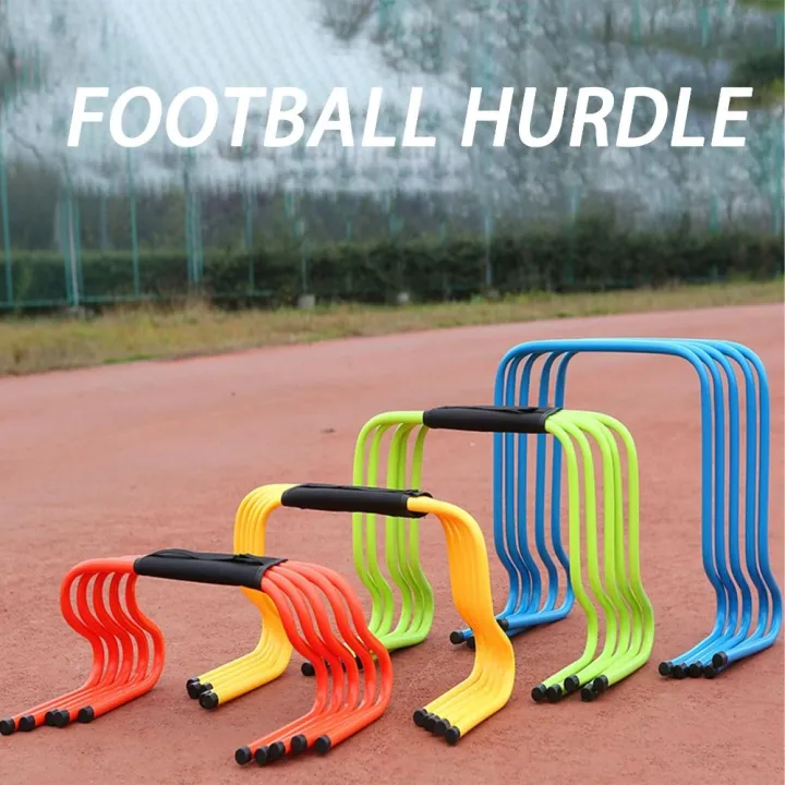 Football Supplies Portable Football Hurdle 15/23cm Speed Agility Training Equipment Hurdle ...