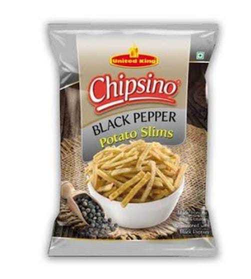 chipsino potato slims by United king bakery, pack , crispy & tasty ...