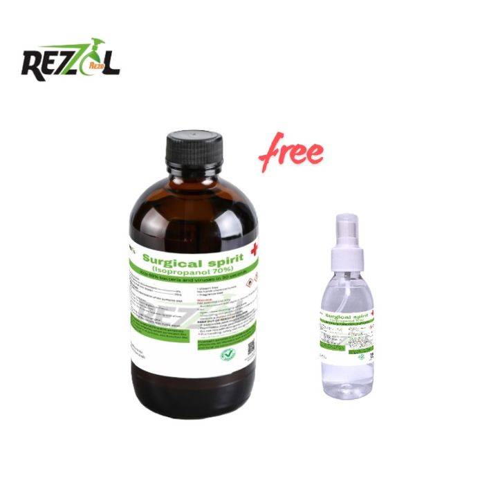 Surgical Spirit 500ml + 125ml mist spray FREE - IPA 0.625L - IPA70 ...