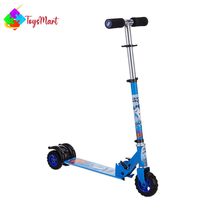 Adjustable 3 Wheel Foot Kick Scooter by The Toys Mart For Kids Children ...