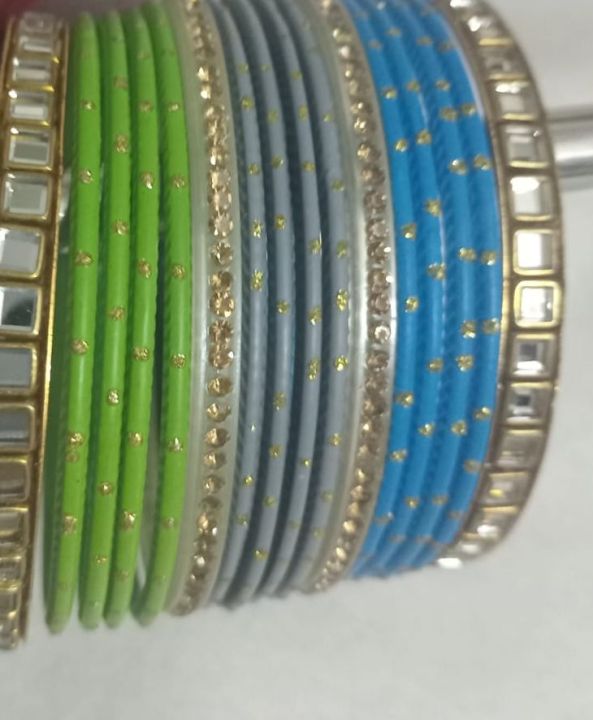 Indian Bangles Set /with free delivery-- karas Set / Large size---2.8 ...