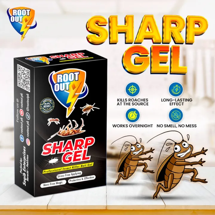 Pakistan's No#1, Cockroach killer gel - Buy 2 Get 1 free, Sharp Gel ...