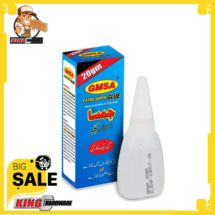 GMSA Extra Super Glue Elfy (20gm) (50gm) | Very Strong Elfy | GMSA Stronger |Elfy | Daraz.pk