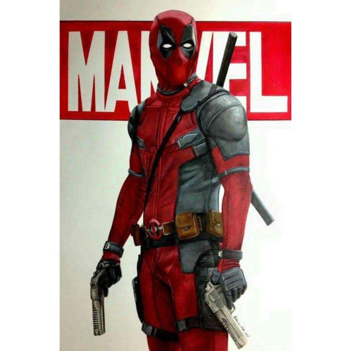 Deadpool by the Marvel MCU 2.0 Fan Posters Vinyl Paper Quotes Vintage ...