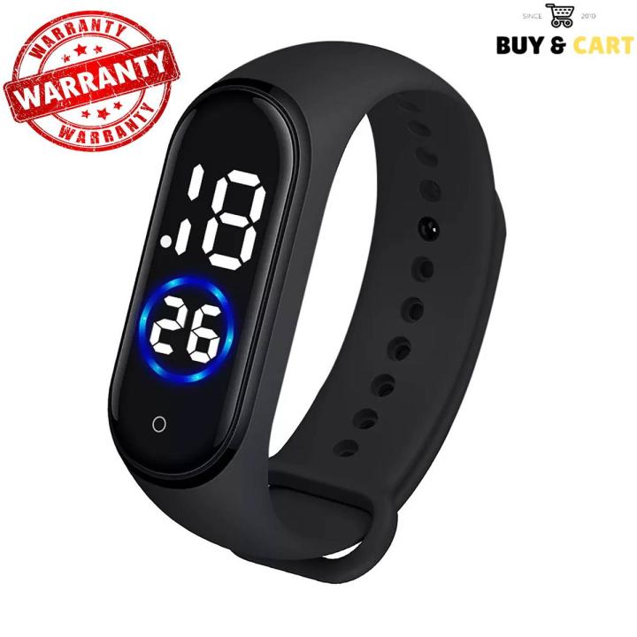 M4 Touch Led Bracelet Digital Watch Band | Daraz.pk