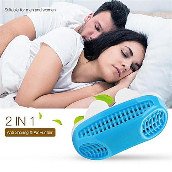2 in 1 Silicone Anti Snoring Relieve Anti Snore stopper/device stop ...