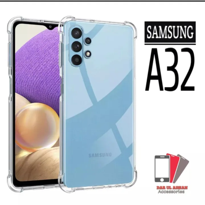 Samsung A32 4G Anti-Shock Air Cushions Drop Resistance Transparent TPU ...