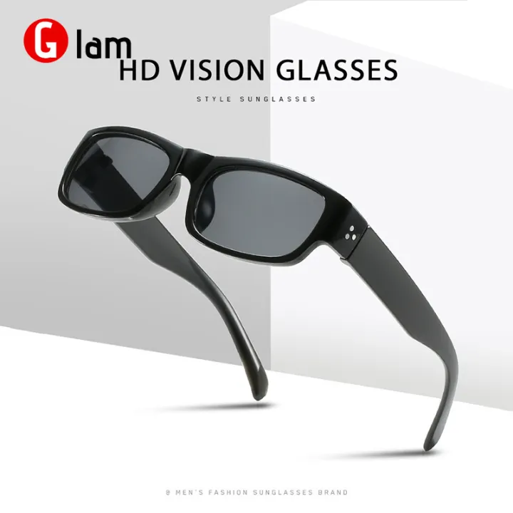 Angels Fashion Sunglasses Male Black Frame Letter Palm Hip-hop Trend ...