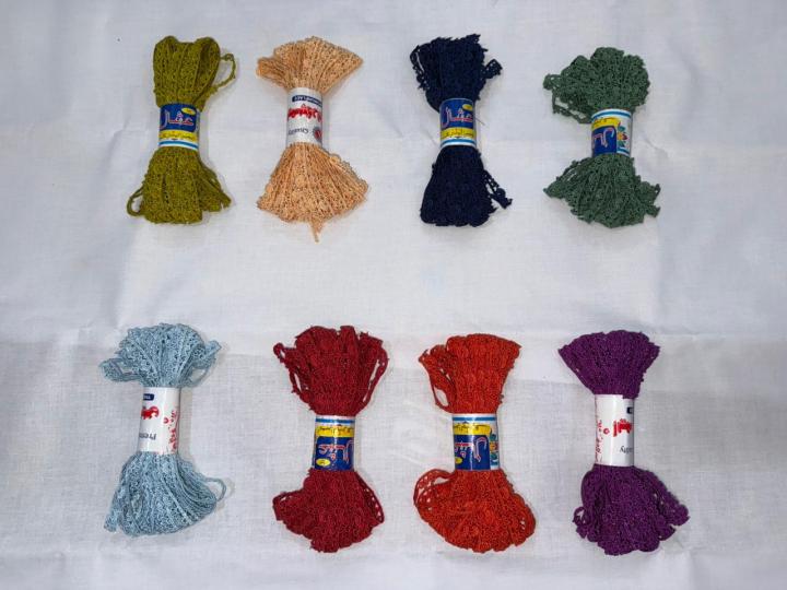 Zero shuttle lace design(GPO) PKR-@ 183 ~/ 14 gaz for Clothes, Dupatta ...
