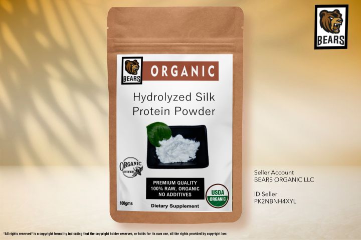 HYDROLYZED SILK PROTEIN POWDER 100 g | Daraz.pk