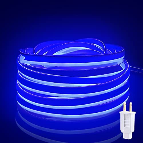 Blue LED strip Flexible NEON Rope Light waterproof/LED Neon Lights ...