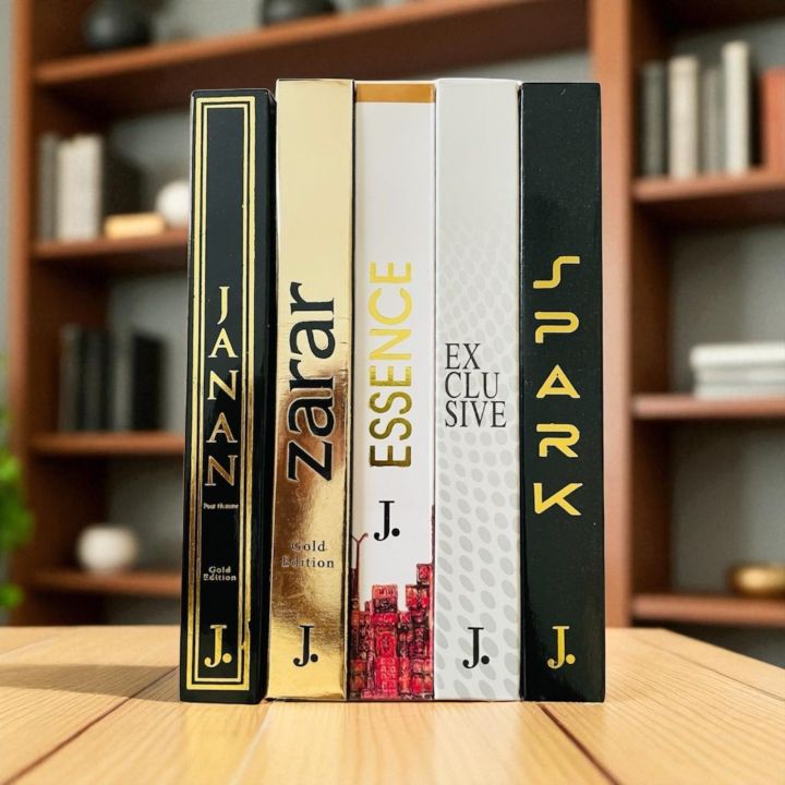 J Perfume Testers | Pack of 5 J Men Perfumes | Essence, Zarar, Janan ...