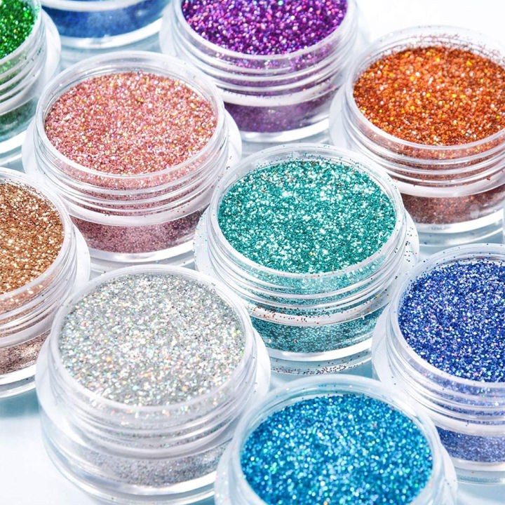 Glitter Sparkle Powder | For Arts and Crafts, Scrapbooking, Paper ...