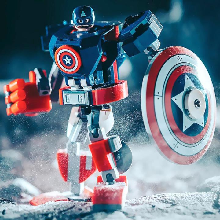 New Marvel Captain America The First Avenger Model Figure Blocks ...