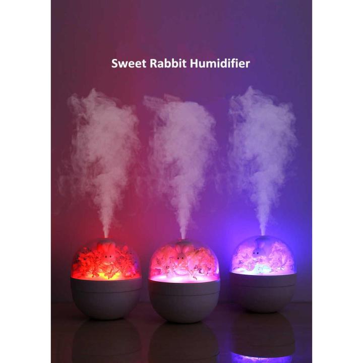 Sweet Rabbit Wireless Air Humidifier Ultrasonic USB Aroma Diffuser ...