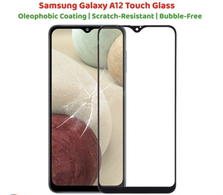 Samsung Galaxy A12 (SM-A125F) Touch Glass Replacement Parts | 100% ...