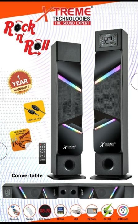 Xtreme Rock n Roll 2.0 Speaker / Bar | Daraz.pk