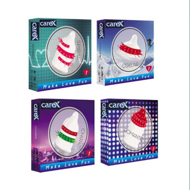 CAREX PACK OF 4 Spike Condom | Daraz.pk