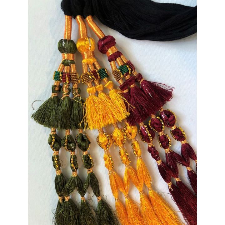 customizable Punjabi Girls Paranda Traditional 3 color Paranda | Daraz.pk