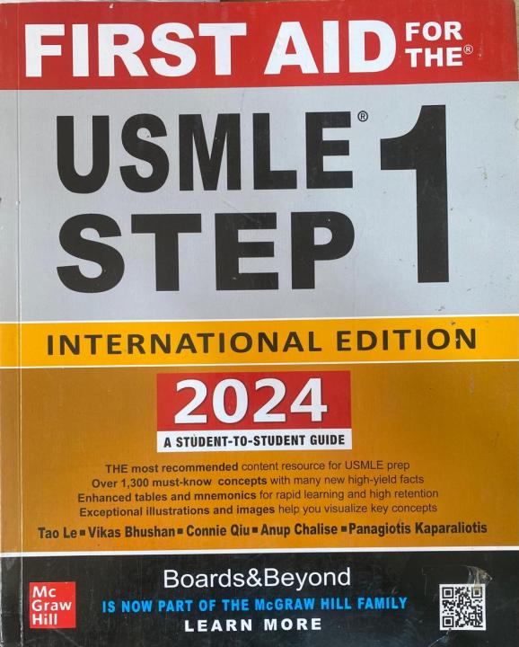 First Aid for the USMLE Step 1 2024 Matt Paper, Thirty two Edition 32nd ...