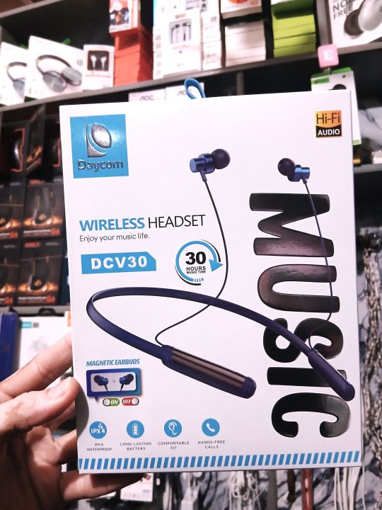 Day.com Magnetic Neckband Bluetooth Earphones | Neckband handsfree ...
