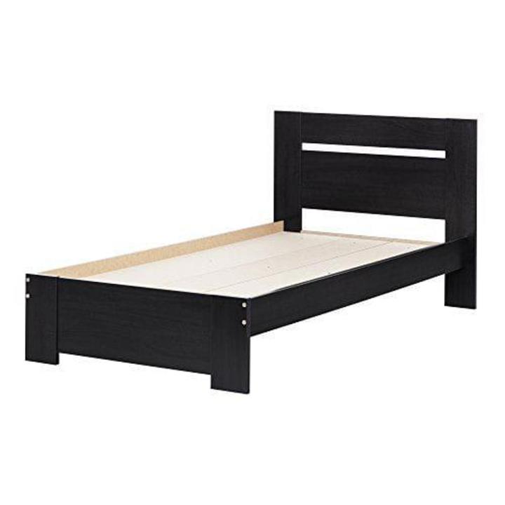 Revival Homes & Decor's Simple Single Bed (Black ) | Daraz.pk