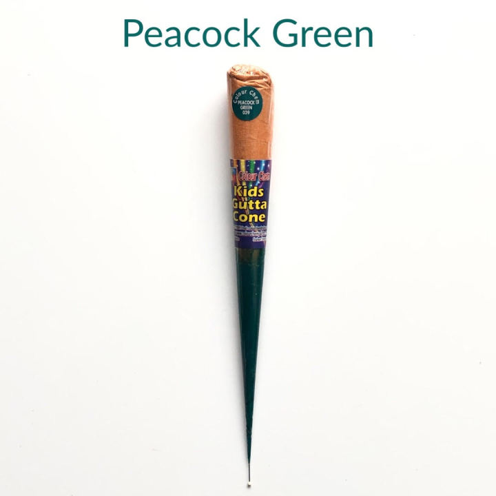 Fabric Gutta Lead Outliner Cone colour chem - 40 ml cone available in ...