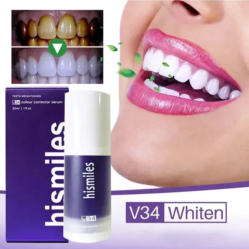 Hismile Toothpaste - Hi Smile Purple Color Corrector Whitening ...