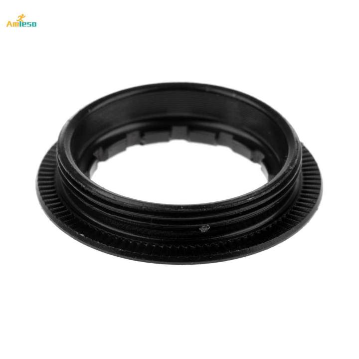 Ultralight Steel Mountain Road Folding Bike Fixed Gear Lock Ring Black ...