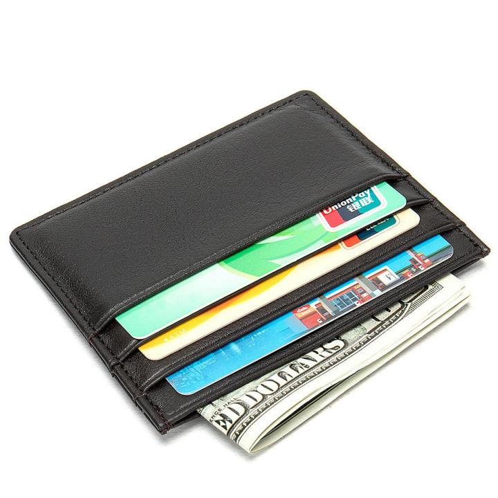 Mini Cards Holder Wallet Slim Card Case Men Credit Mini Cards Holder ...