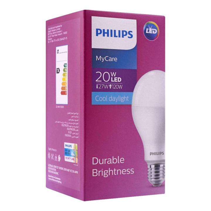 Philips LEDBulb 20W E27 6500K 230V | Daraz.pk