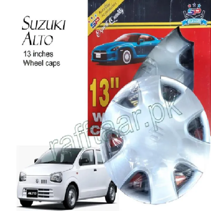 Suzuki New Alto 660 cc Wheel Covers - Wheel cups - Wheel Caps 13'' - 4 ...