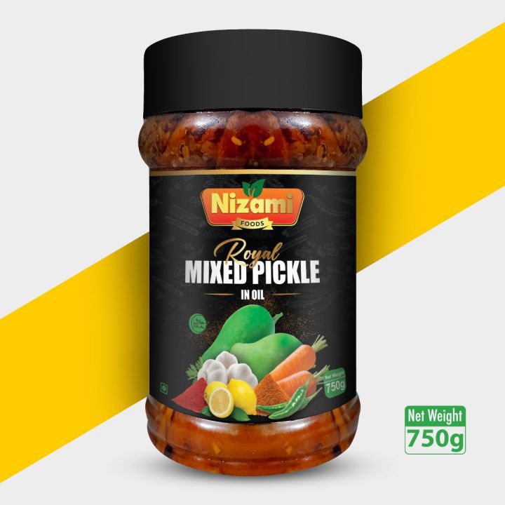 Home Made Mix Pickle, Original Mix Achar Including Mango, Carrot, Lemon ...