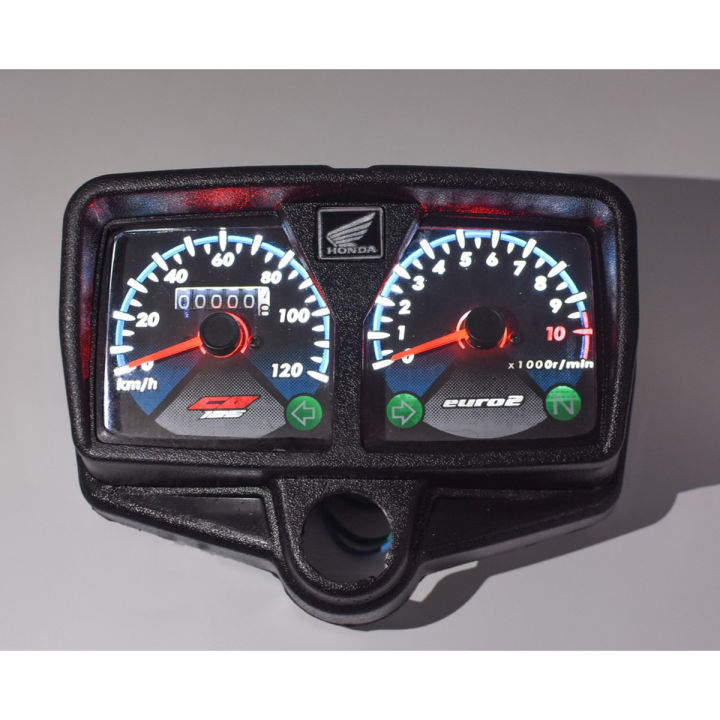 White LED Backlight Meter Speedometer for CG 125 Motorcycle (Euro 2 ...