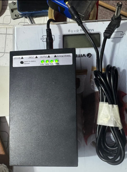 WiFi Router UPS Power Bank 12 Volts 1A 1.5A 6-8 Hours Guaranteed Backup ...