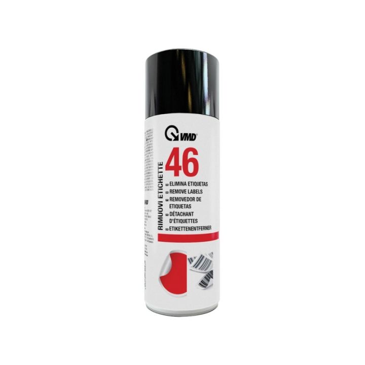 VMD 46 Label & Adhesive Remover Spray – 200 mL | Fast, Residue-Free ...