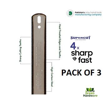 SUPERCUT Double Edged Hacksaw Blade High Carbon Steel Ari Blade Made In ...