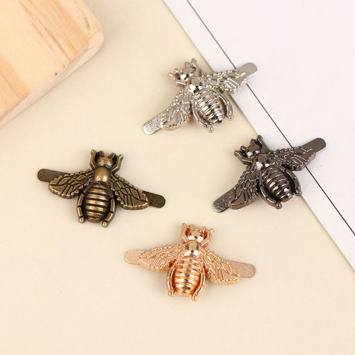 2pcs Metal Bee Shape Decoration Buckle Bag Clip Clasp Hardware For DIY ...